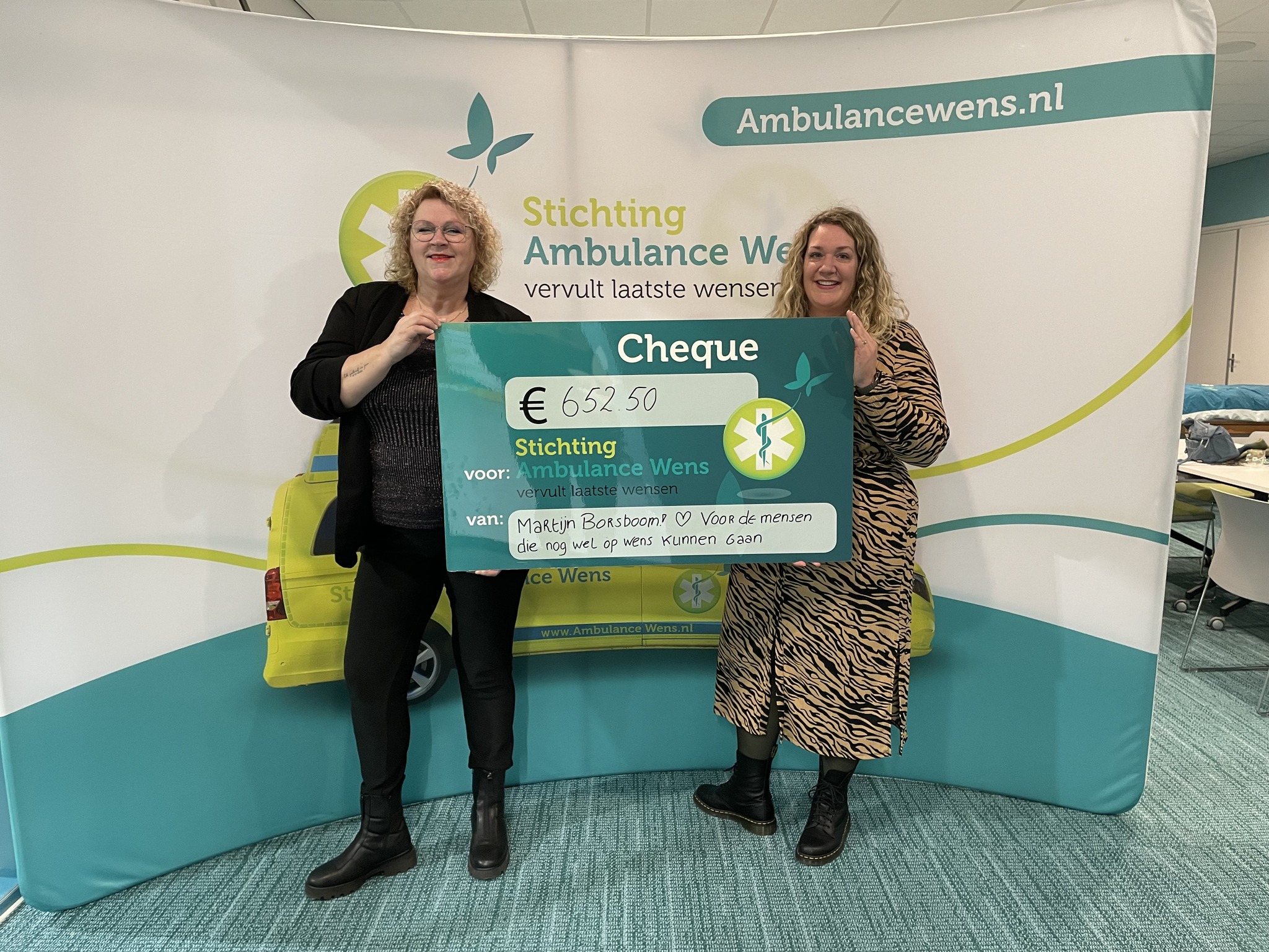 Martijn zijn wens ging niet door.... - Stichting Ambulance Wens